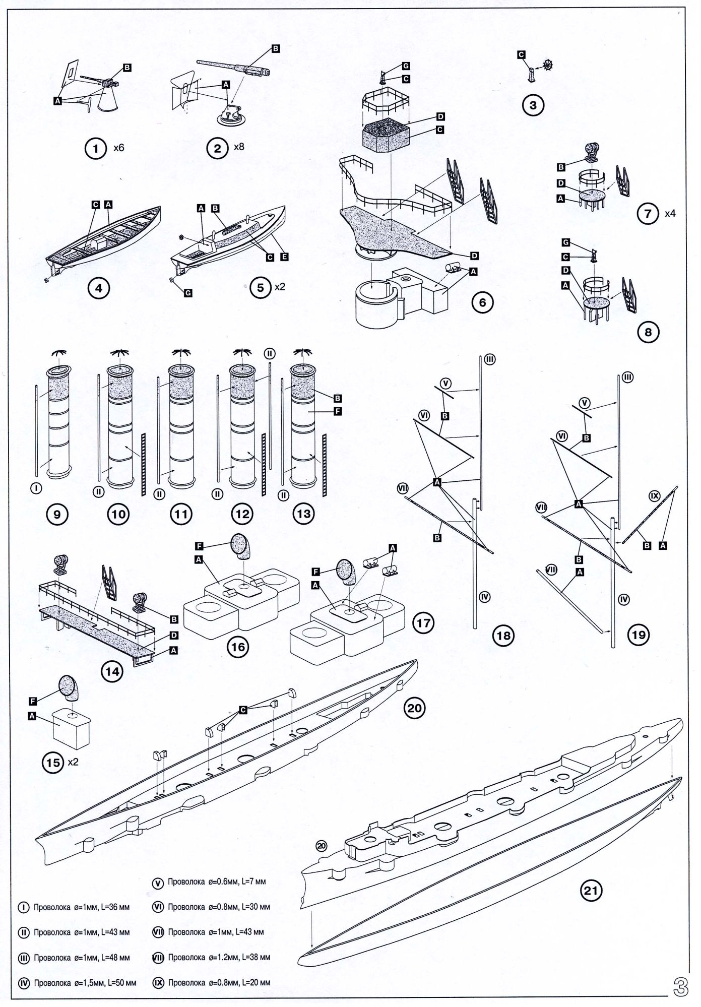 3502 - Russian Protected Cruiser Askold, 1902, 1/350